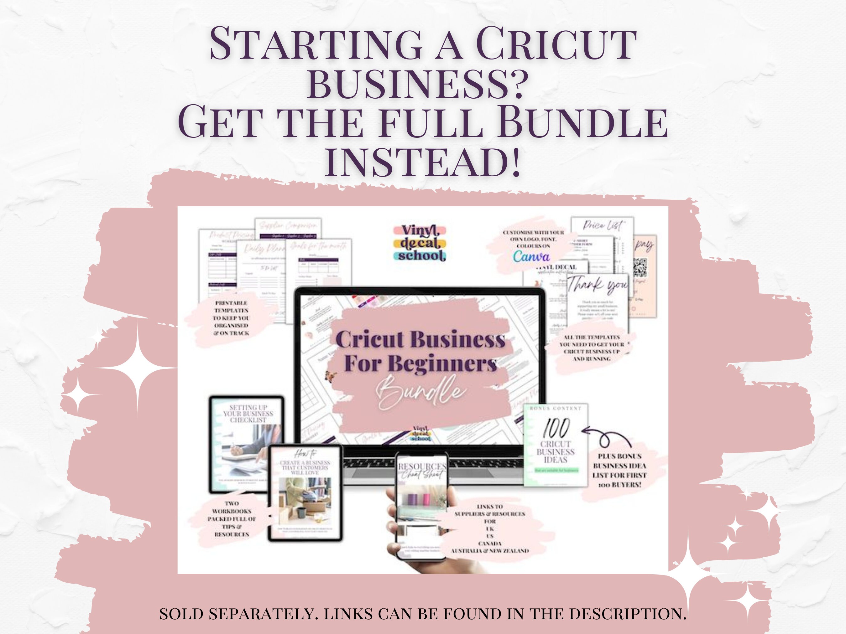 Editable Iron on Vinyl Shirts Pricing List // Easy to Edit HTV Price ...