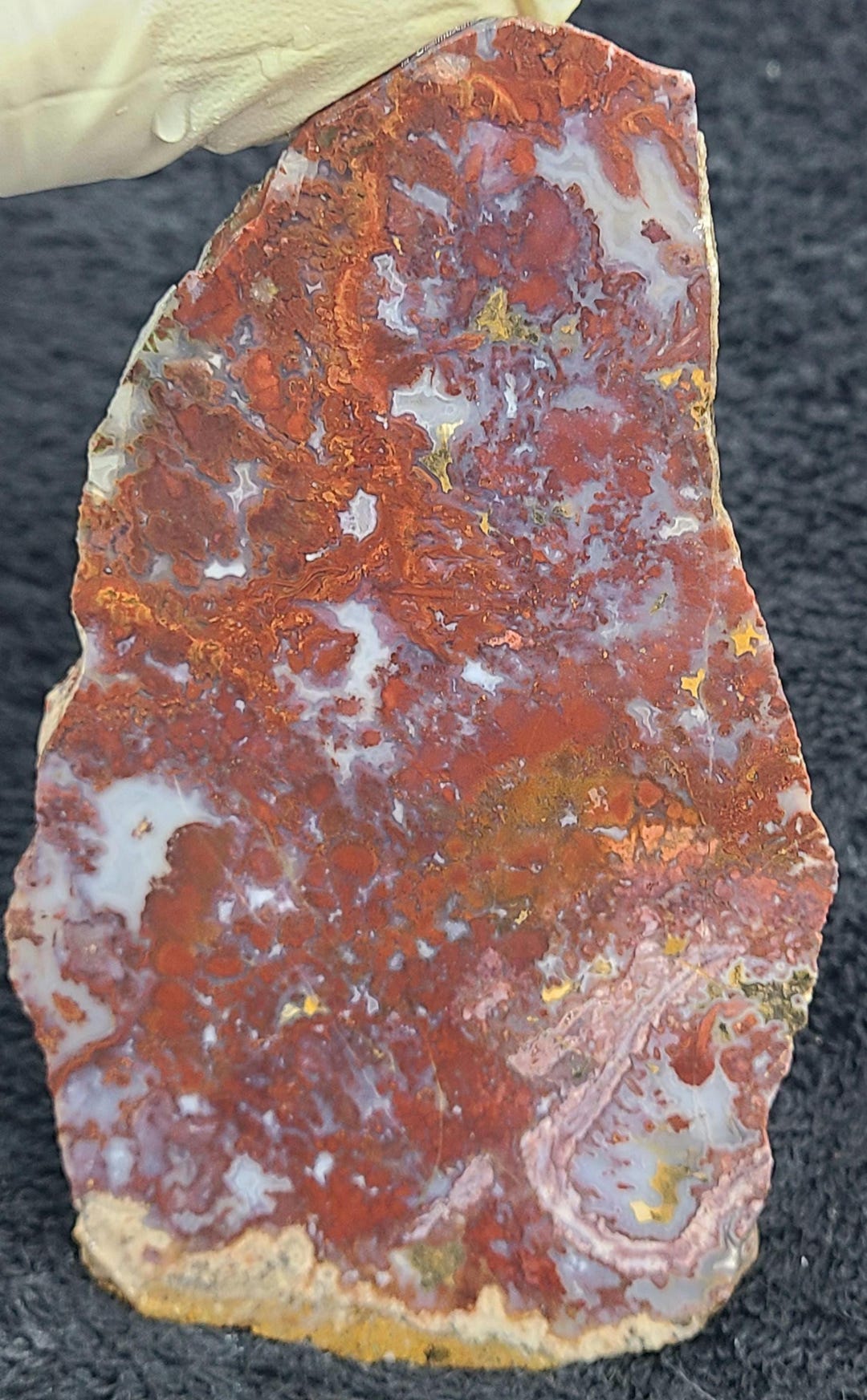Red Lightning Agate MX, Lapidary Slabs, Rock Slab - Etsy