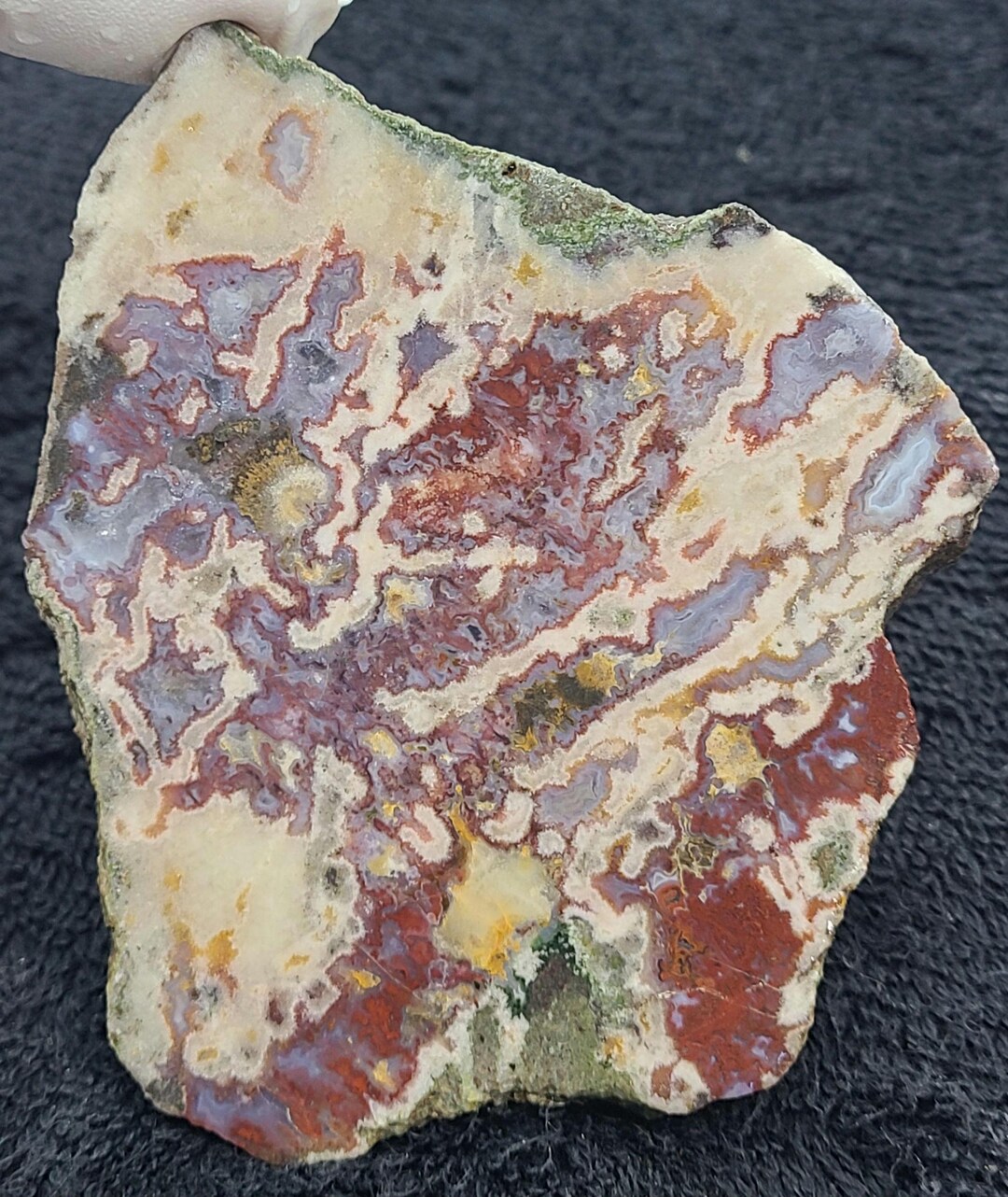 Red Lightning Agate MX, Lapidary Slabs, Rock Slab - Etsy
