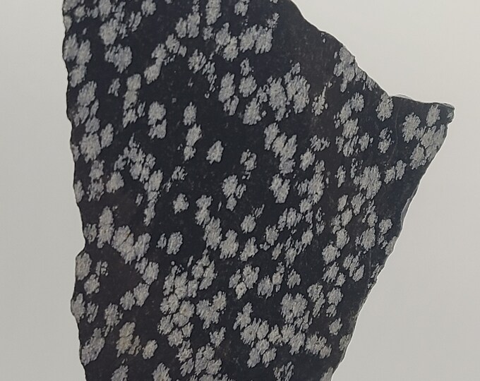 Snowflake Obsidian, Lapidary Slabs, Rock Slab - Etsy