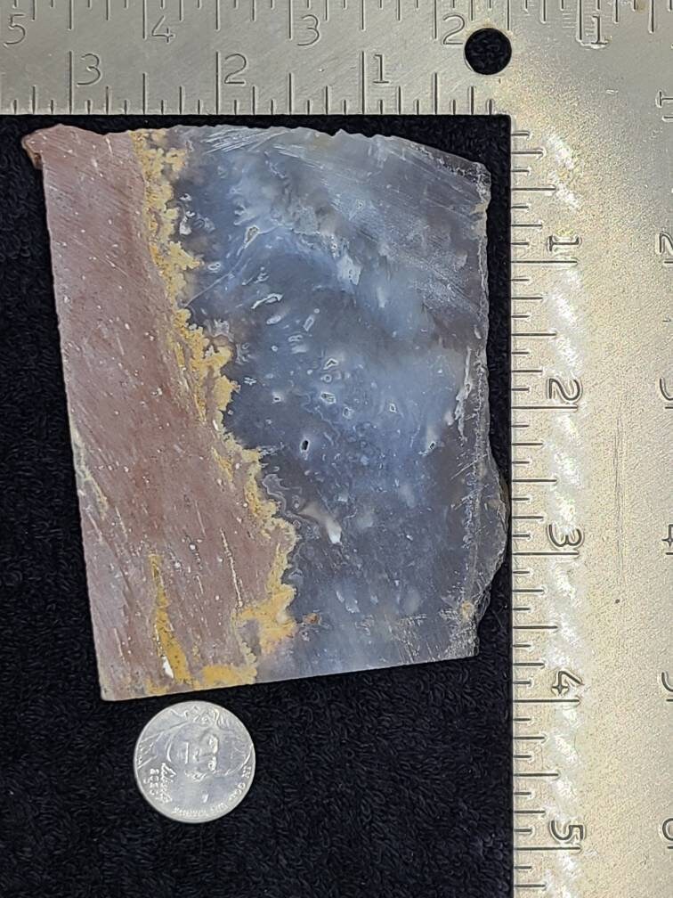 Angel Wing/plume Agate, Lapidary Slabs, Rock Slab - Etsy