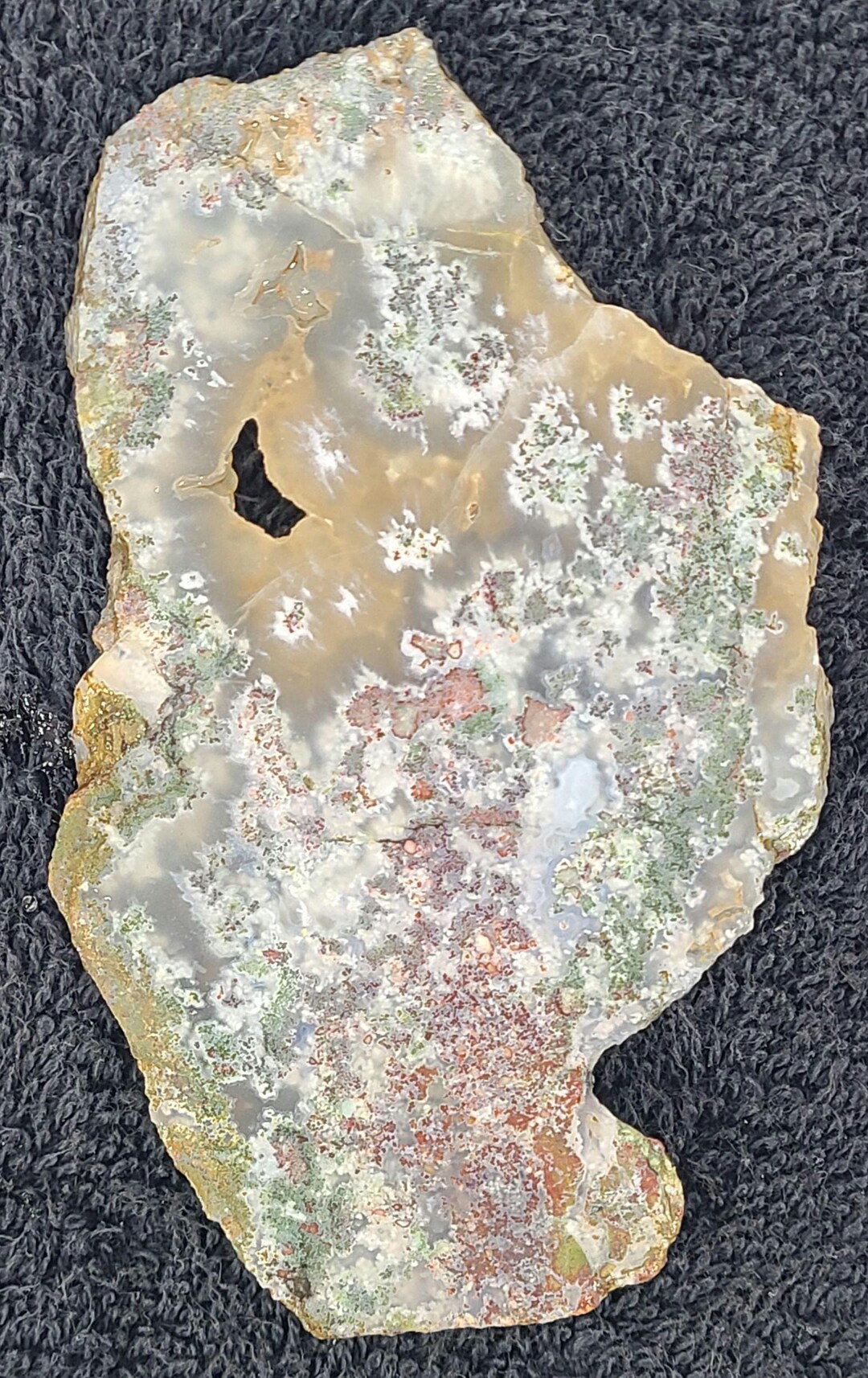 JAVA Scenic Moss Agate - Indonesia, Lapidary Slabs, Rock Slab - Etsy