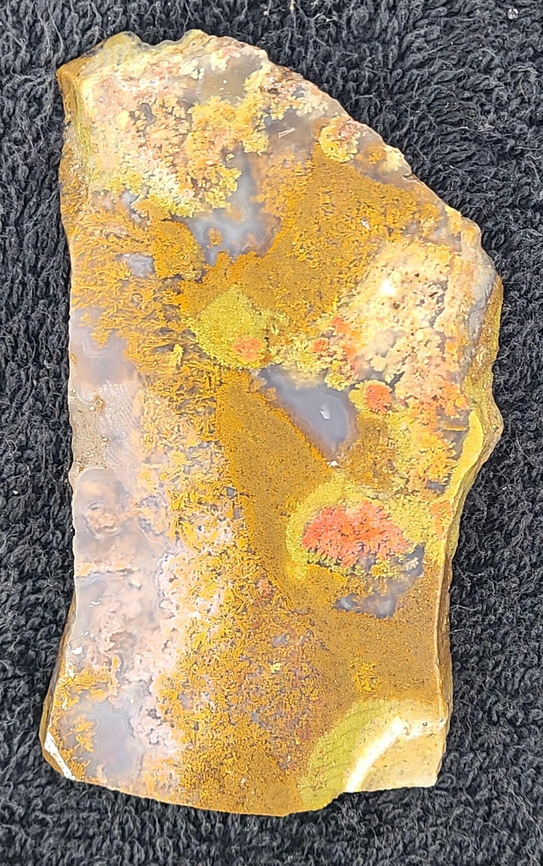 JAVA Scenic Moss Agate Indonesia, Lapidary Slabs, Rock Slab - Etsy