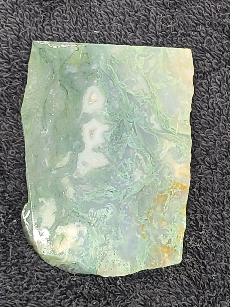 Moss Agate, Lapidary Slabs, Rock Slab - Etsy