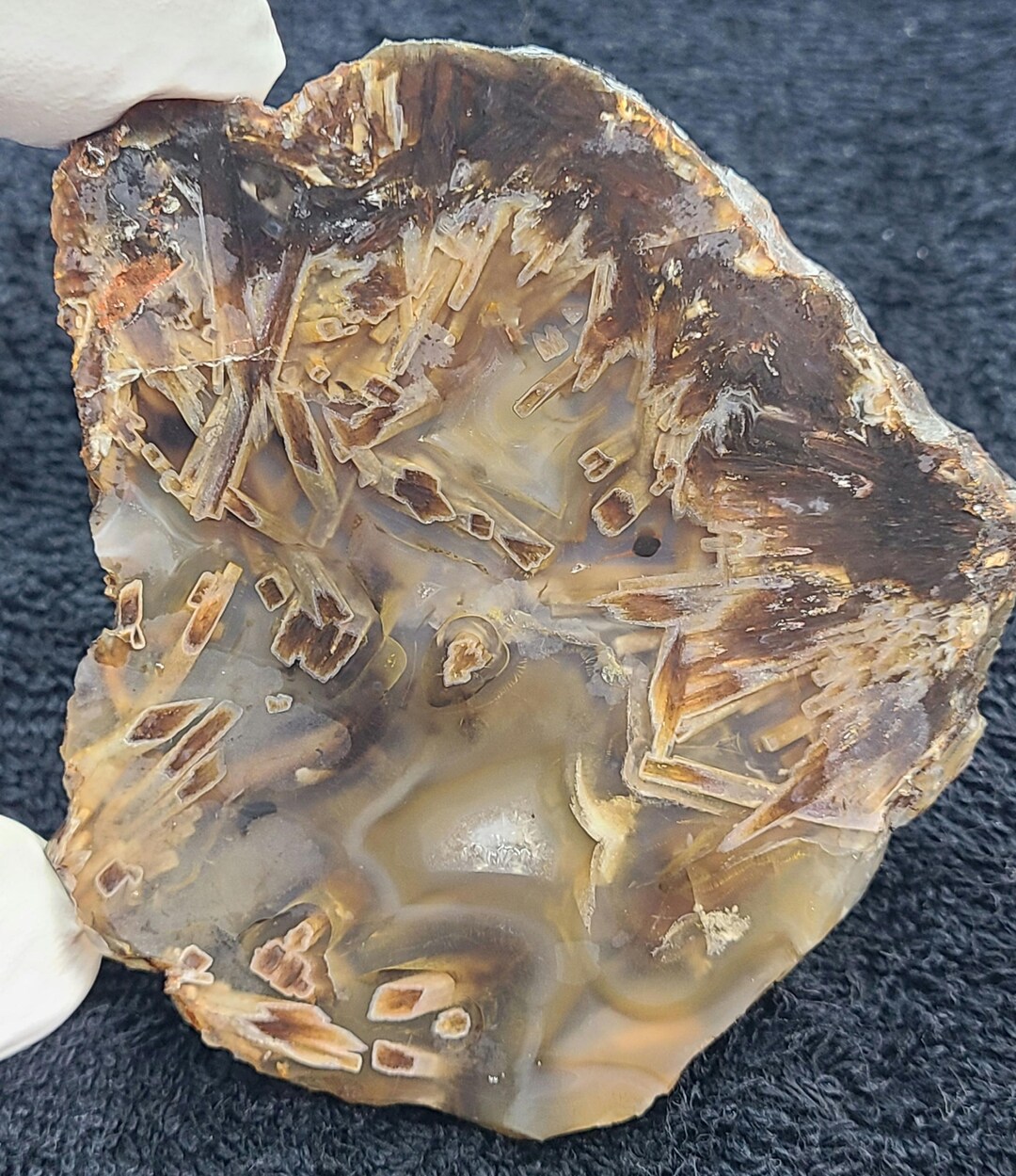Turkish Stick Agate, Lapidary Slabs, Rock Slab - Etsy