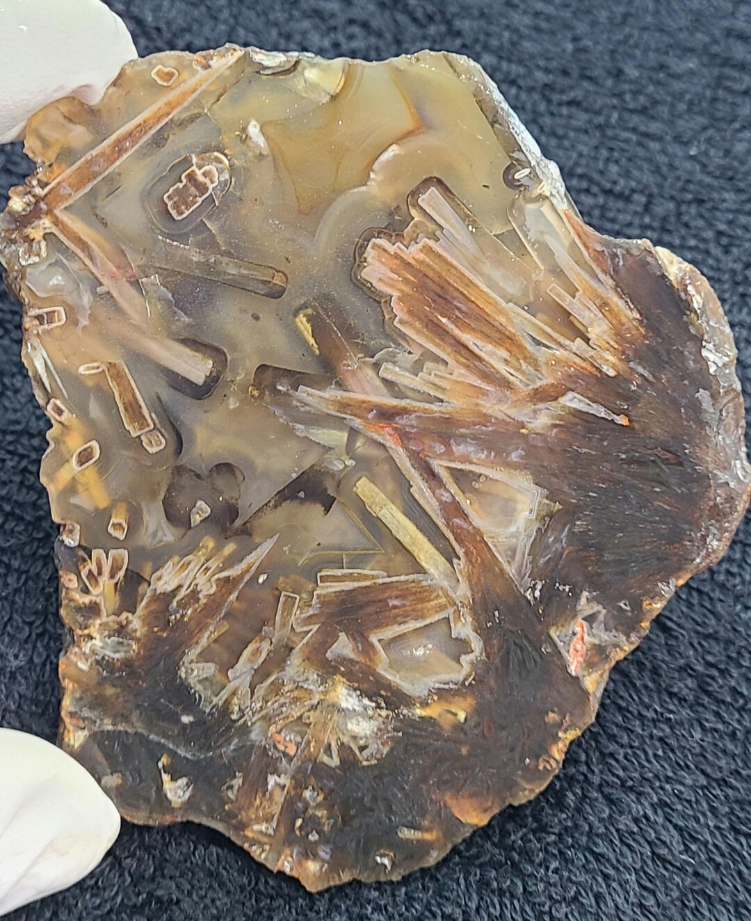 Turkish Stick Agate, Lapidary Slabs, Rock Slab - Etsy