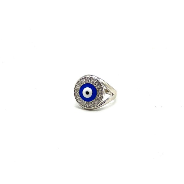 Evil Eye Ring - Etsy