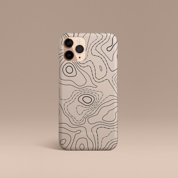 Topographic iPhone Case - Etsy