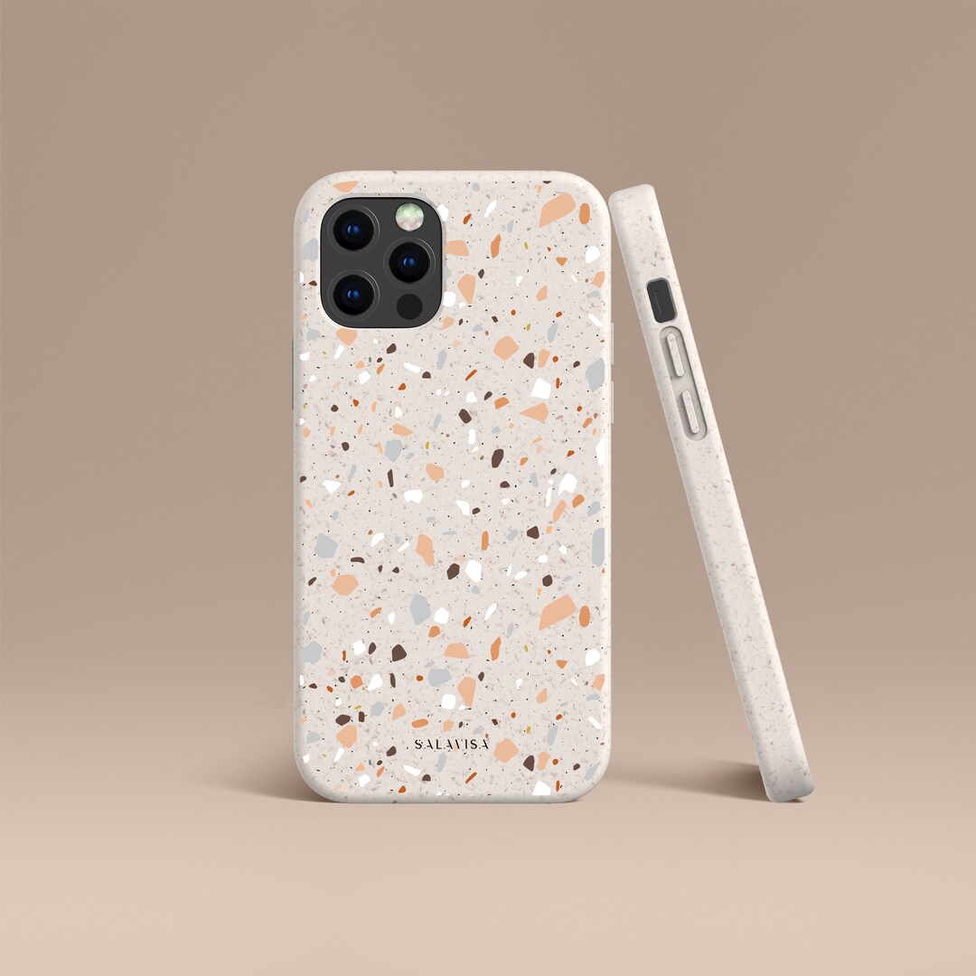 Terrazzo Biodegradable Compostable Phone Case | for iPhone 14 13 12 11 ...