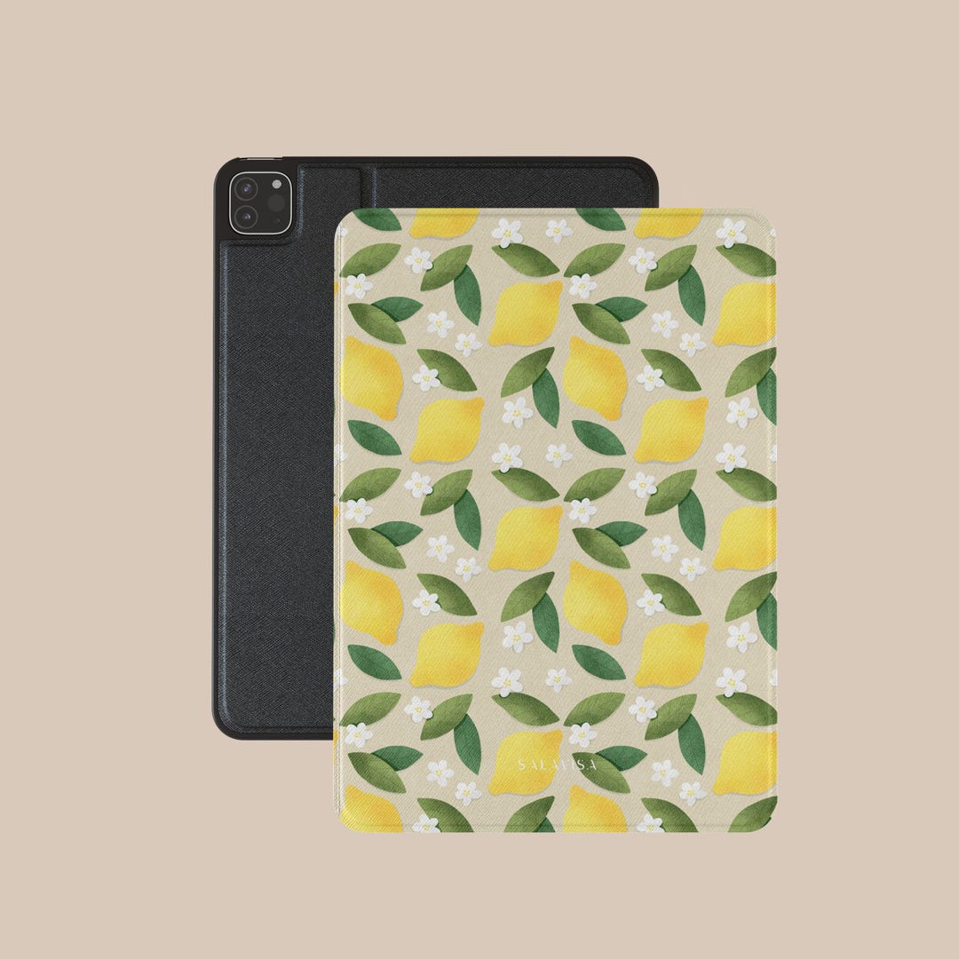 Lemon Summer Mix iPad Case | for iPad Pro 11, iPad Pro 13, 12.9, iPad ...