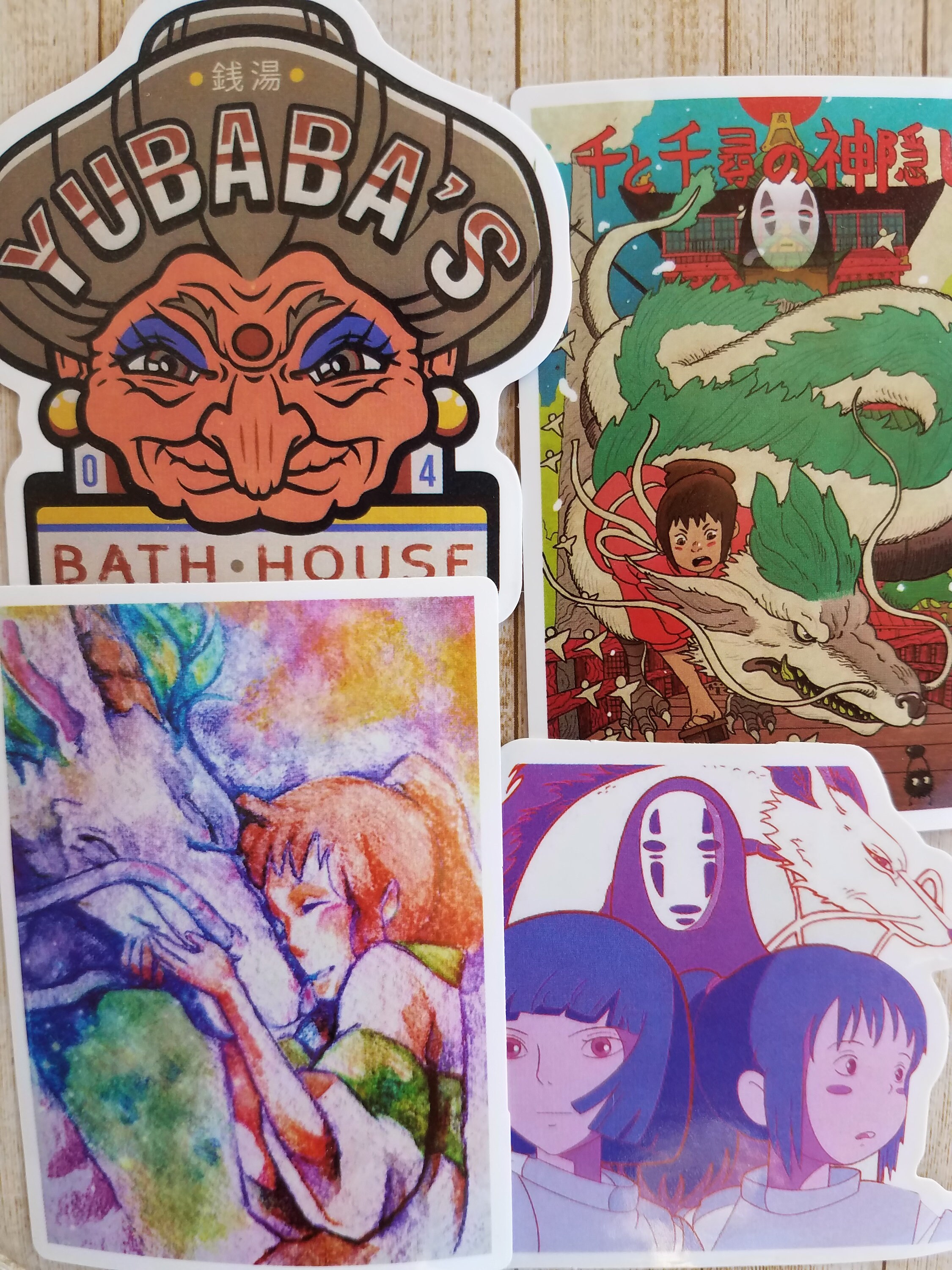 Anime Stickers//spirited Away Stickers//studio - Etsy