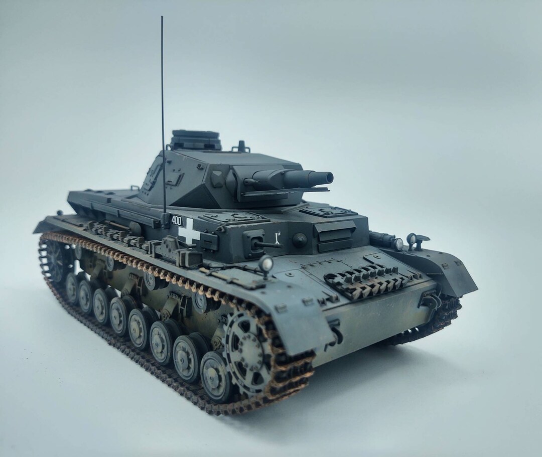 1/35 Scale Built to Order WWII German Pzkpfw Panzer IV Ausf D Tank ...