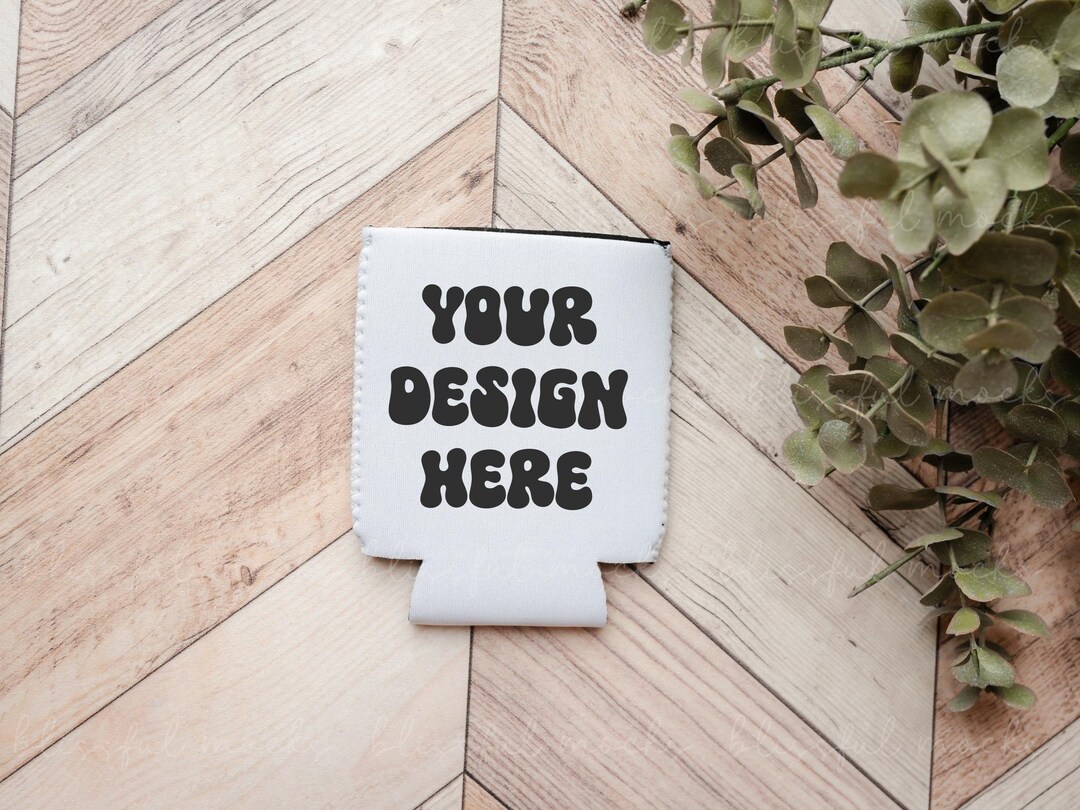 Can Cooler Mockup 12oz Can Koozie Can Hugger Mockup 2 Koozie Mockup ...
