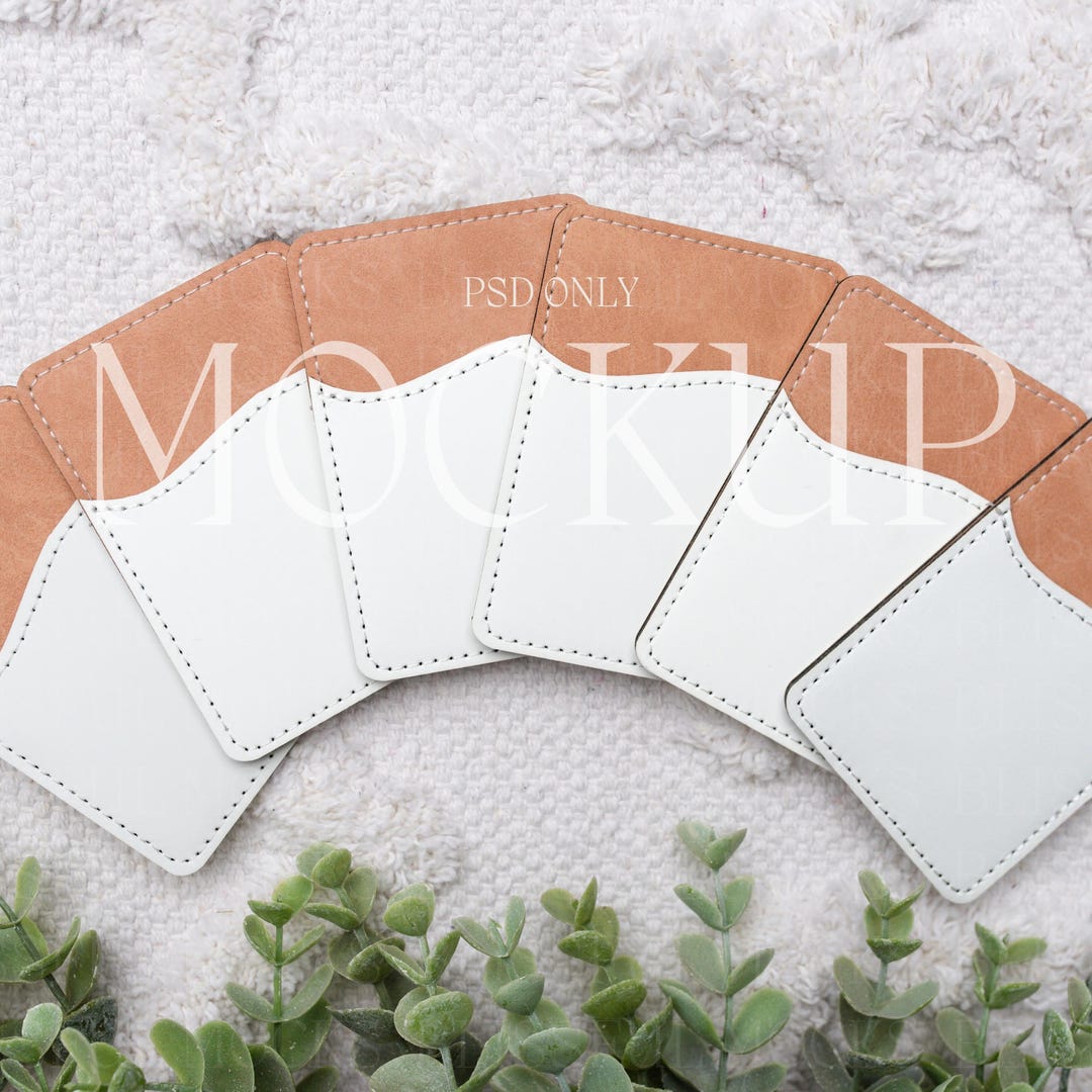 Phone Card Wallet Mockup for Sublimation Phone Wallet Card Holder ...
