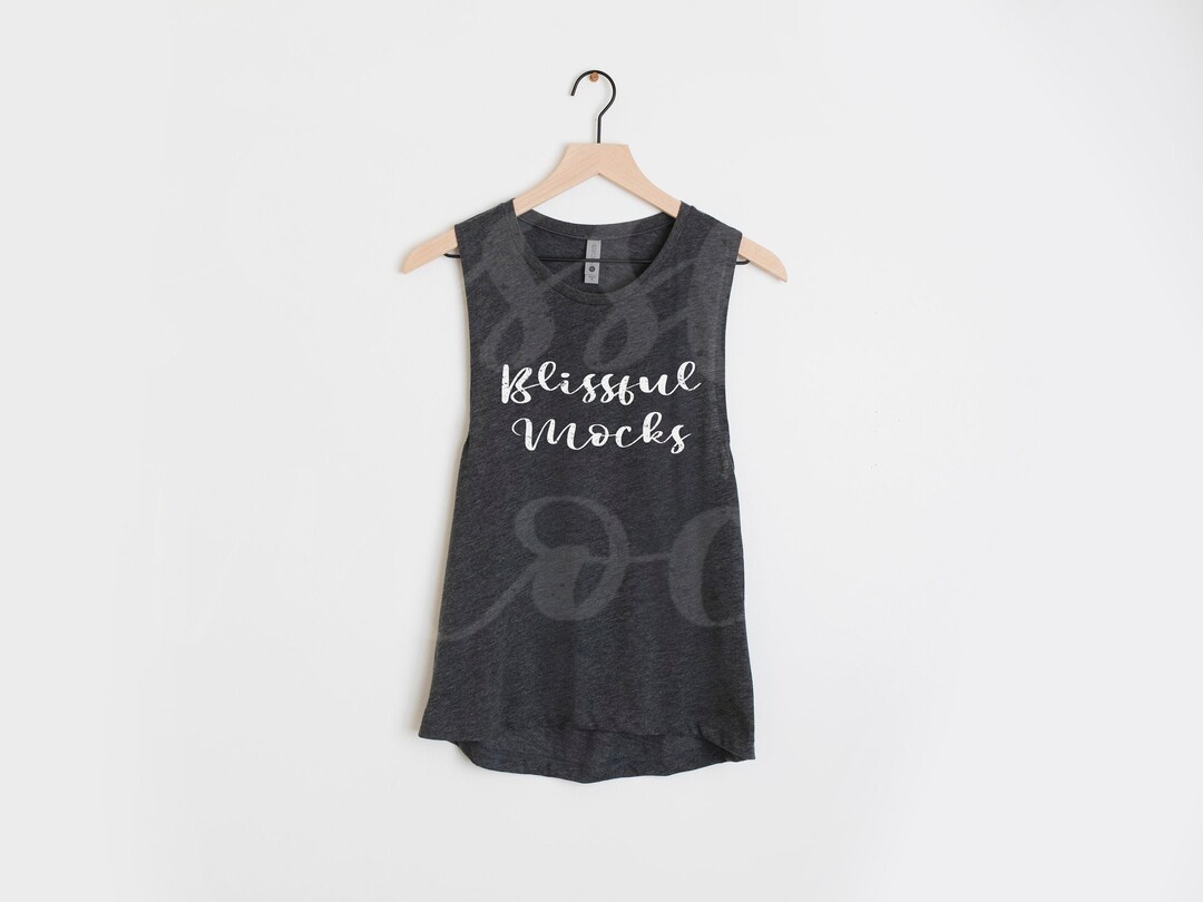 Next Level Festival Muscle Tank Mockup, Next Level Tank Top Mockup ...