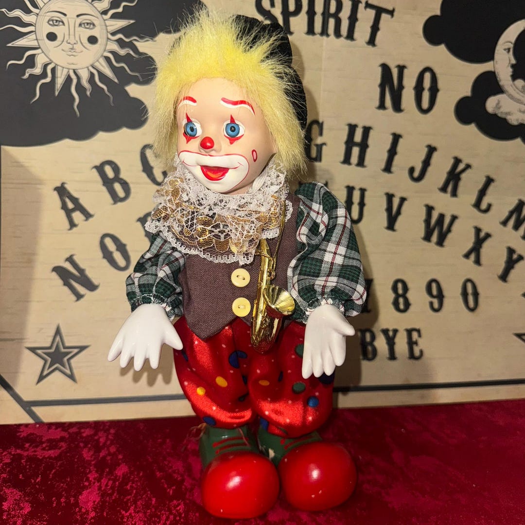 Haunted Musical Clown Doll | Scotty | Positive Energy Spirit | Spirit ...