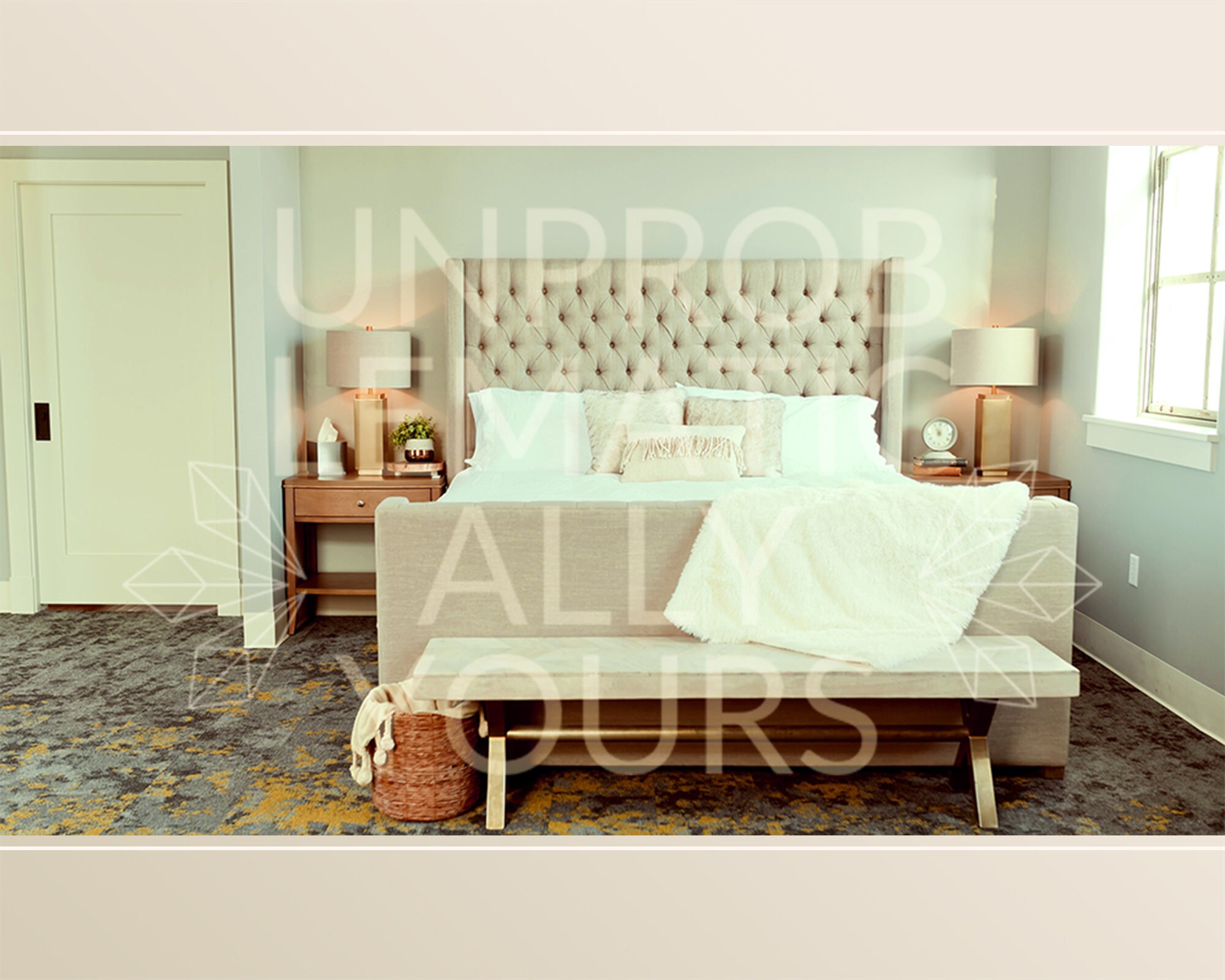 Zoom Backgrounds – Zen Bedscapes Set 2 – 5 High-resolution Backdrop ...