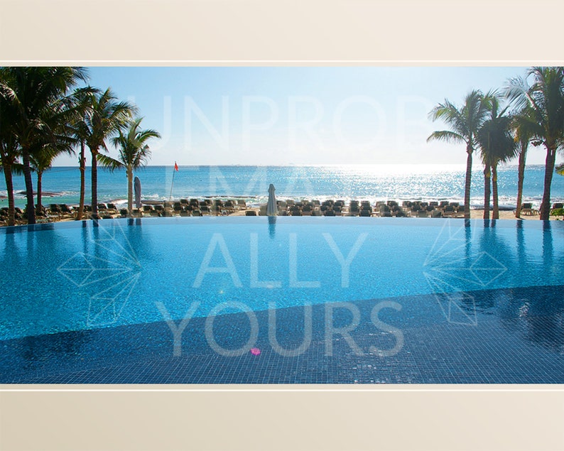 Zoom Backgrounds – Blissful Pools Set 1 – 5 High-resolution Backdrop ...