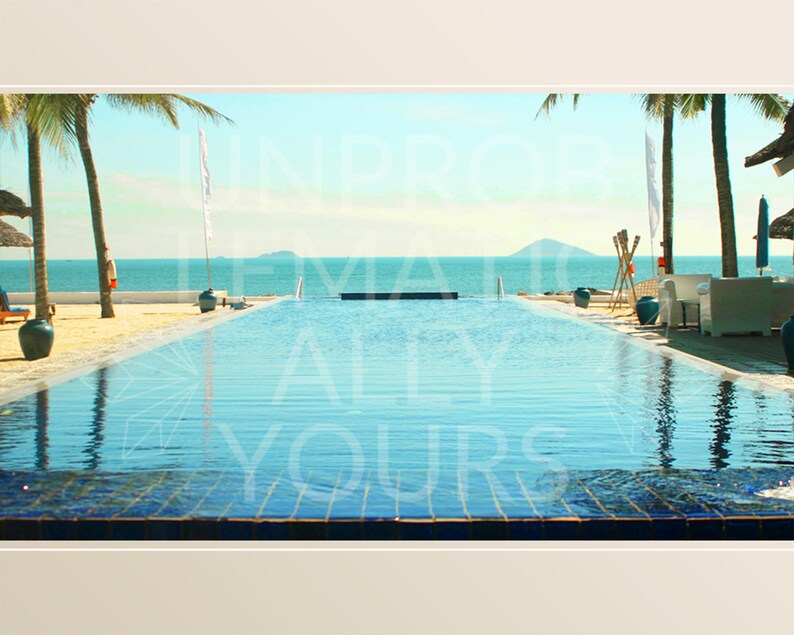 Zoom Backgrounds – Blissful Pools Set 1 – 5 High-resolution Backdrop ...