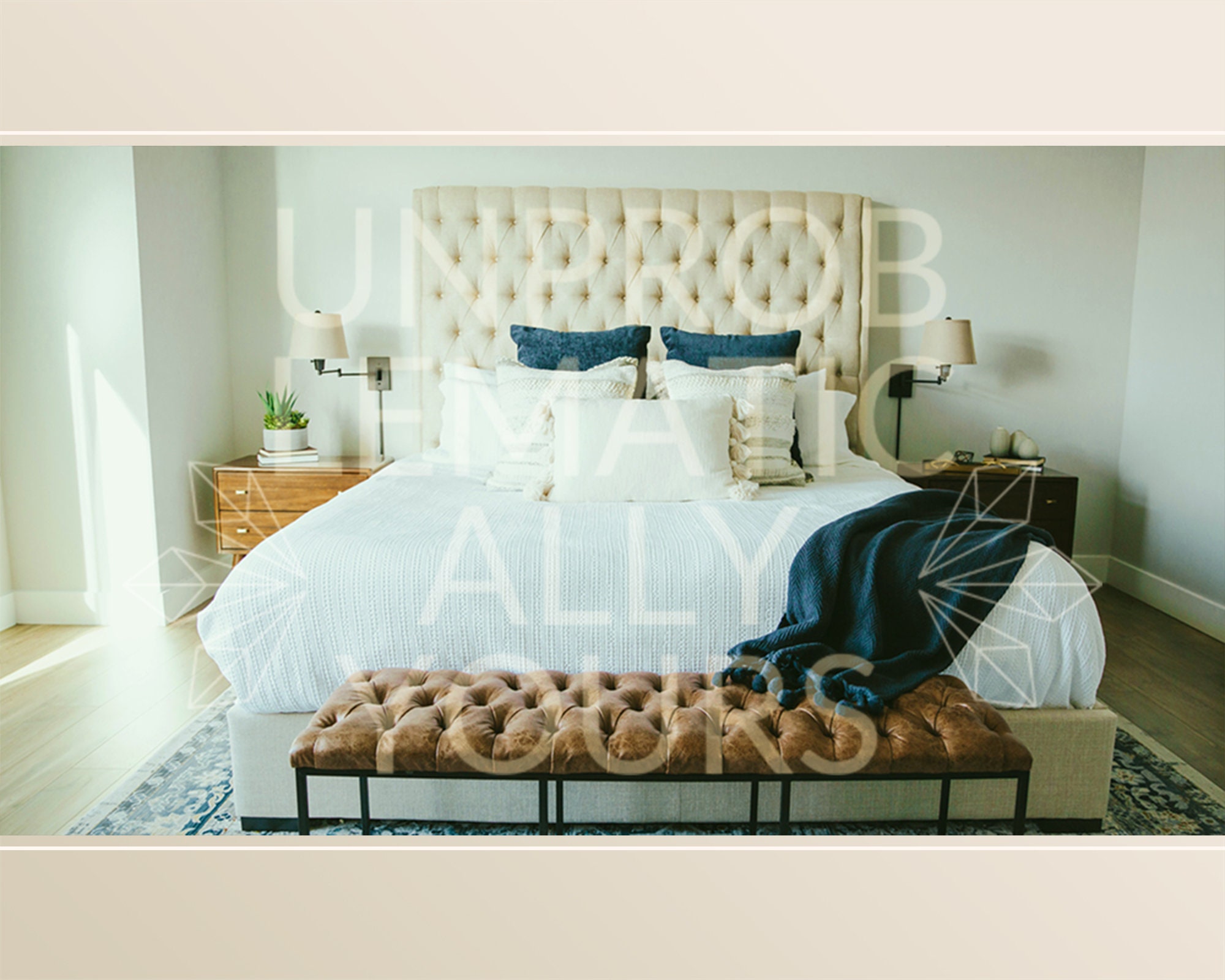 Zoom Backgrounds – Zen Bedscapes Set 1 – 5 High-resolution Backdrop ...