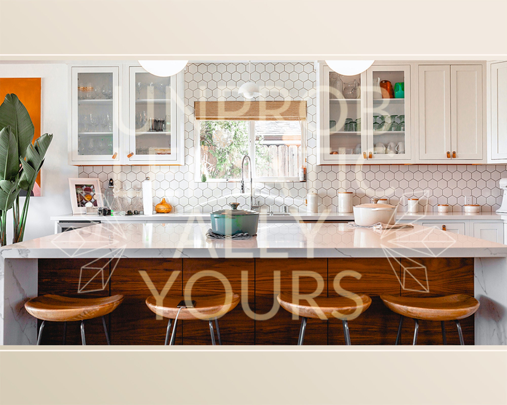 Zoom Backgrounds – Dream Kitchens – 5 High-resolution Backdrop Images ...