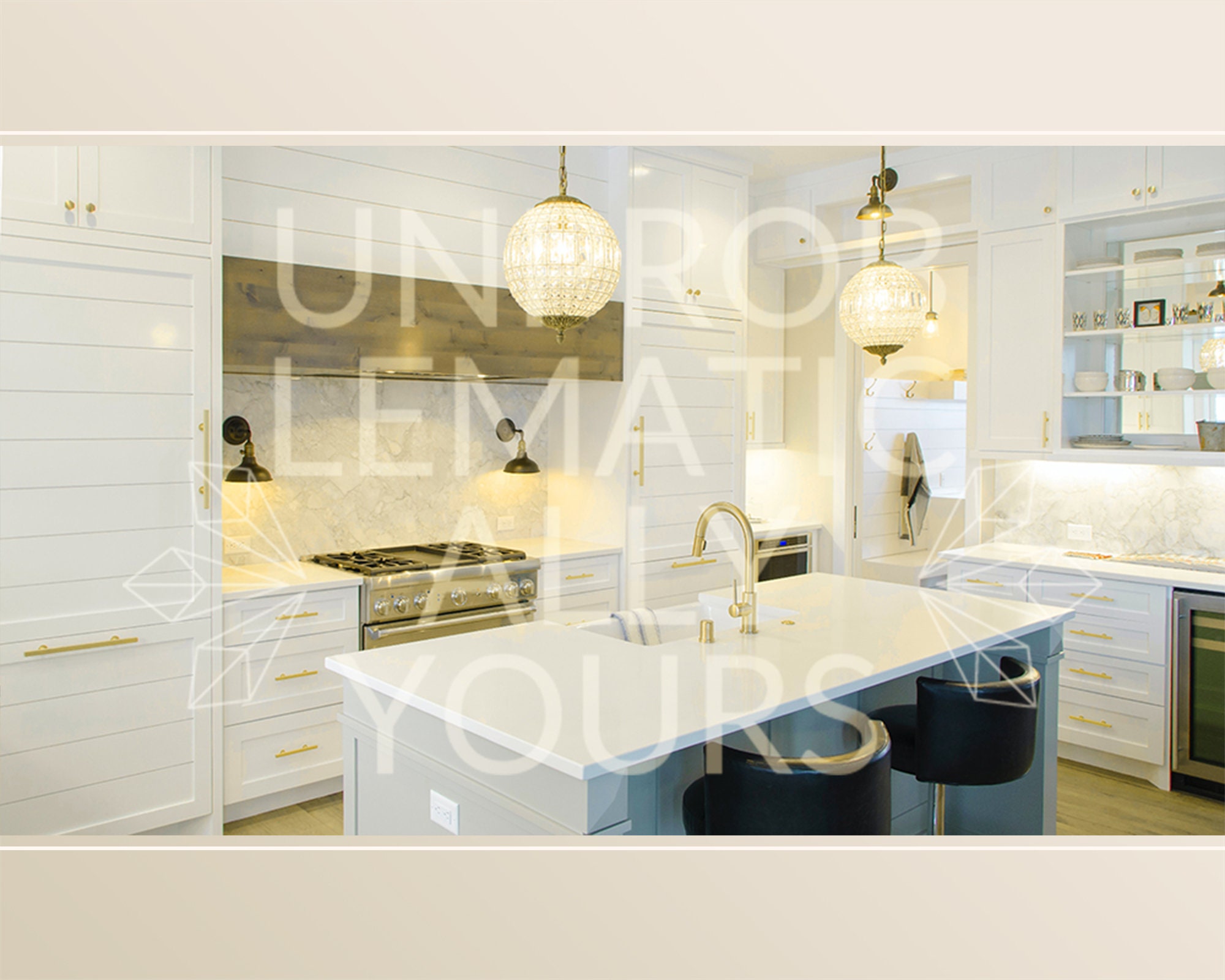 Zoom Backgrounds – Dream Kitchens – 5 High-resolution Backdrop Images ...