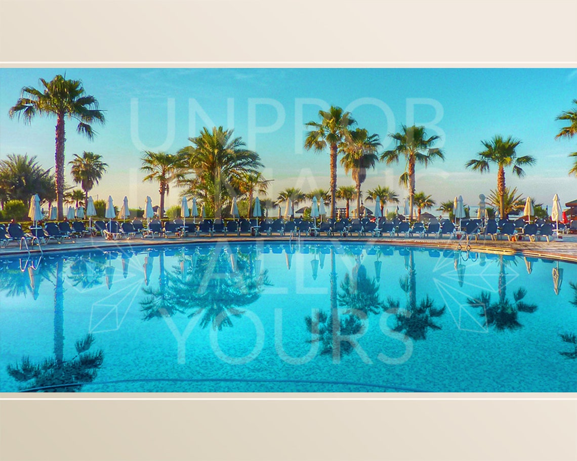 Zoom Backgrounds – Blissful Pools Set 2 – 5 High-resolution Backdrop ...