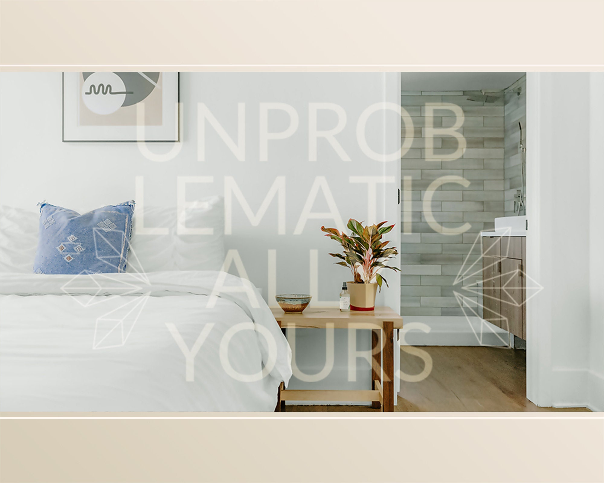 Zoom Backgrounds – Zen Bedscapes Set 1 – 5 High-resolution Backdrop ...