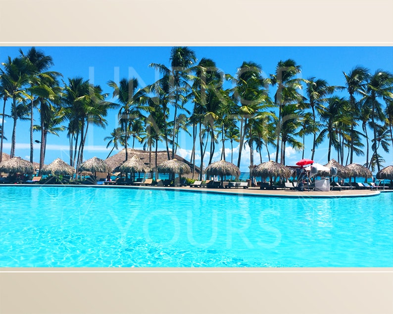 Zoom Backgrounds – Blissful Pools Set 1 – 5 High-resolution Backdrop ...