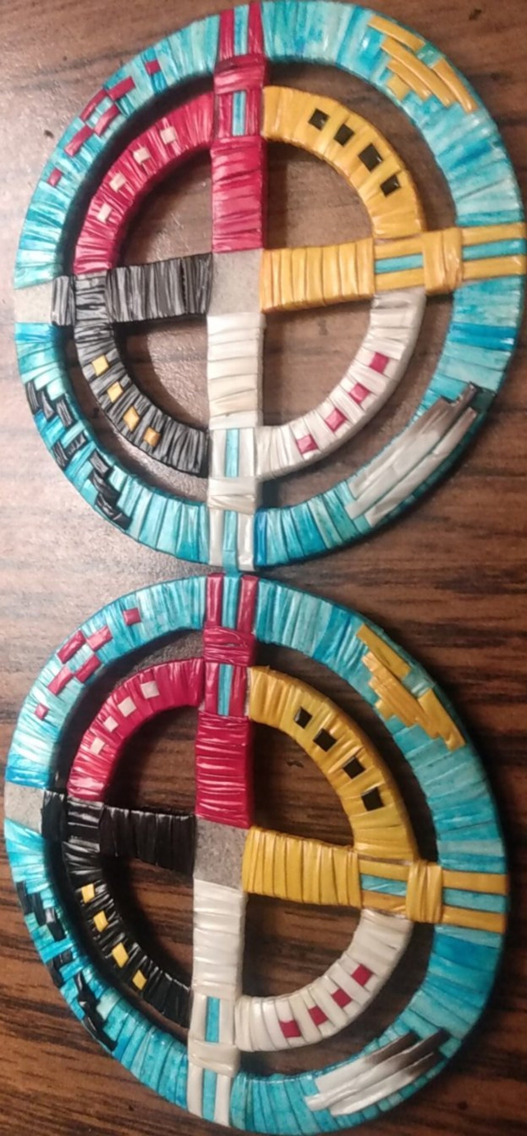 DBL Medicine Wheel Earring - Etsy