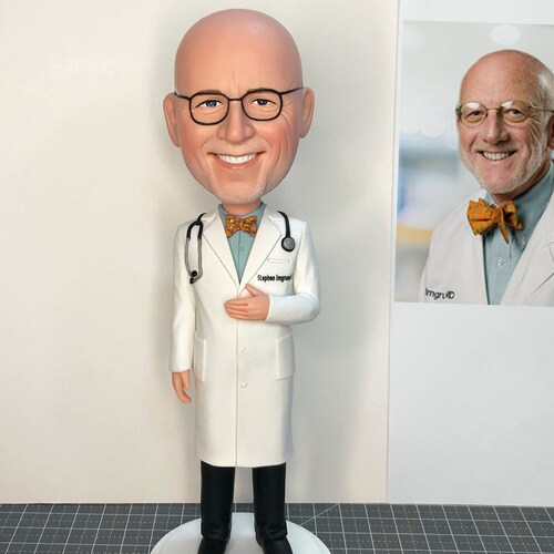 Custom Medical Doctor Bobblehead Figurines With Stethoscope - Etsy