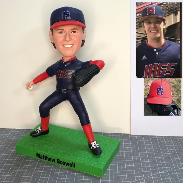 Baseball Player Figurines - Etsy