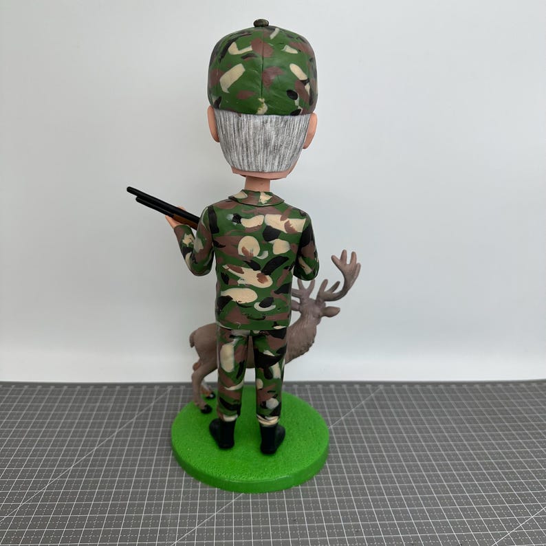 Custom Hunters Bobbleheads, Custom Hunting Figurines With Sika Deer ...