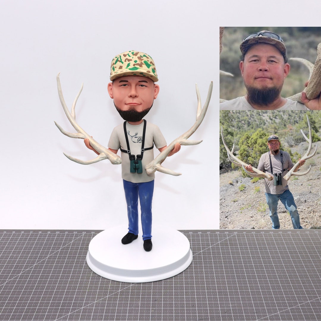 Custom Wildlife Conservation Personnel Bobbleheads, Custom Photographer ...