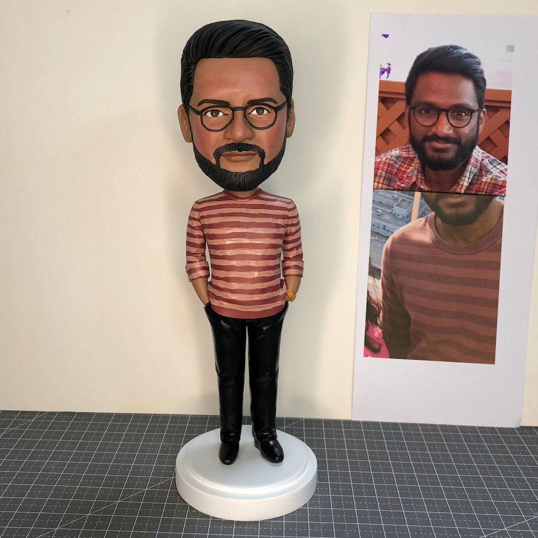Make Your Own Bobblehead, Custom Polymer Clay Dolls Look Like You ...
