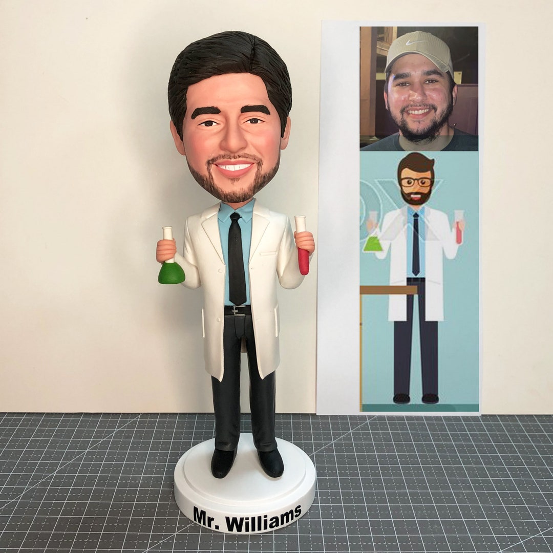 Custom Doctor Bobblehead, Custom Dentist Bobblehead, Personalized ...