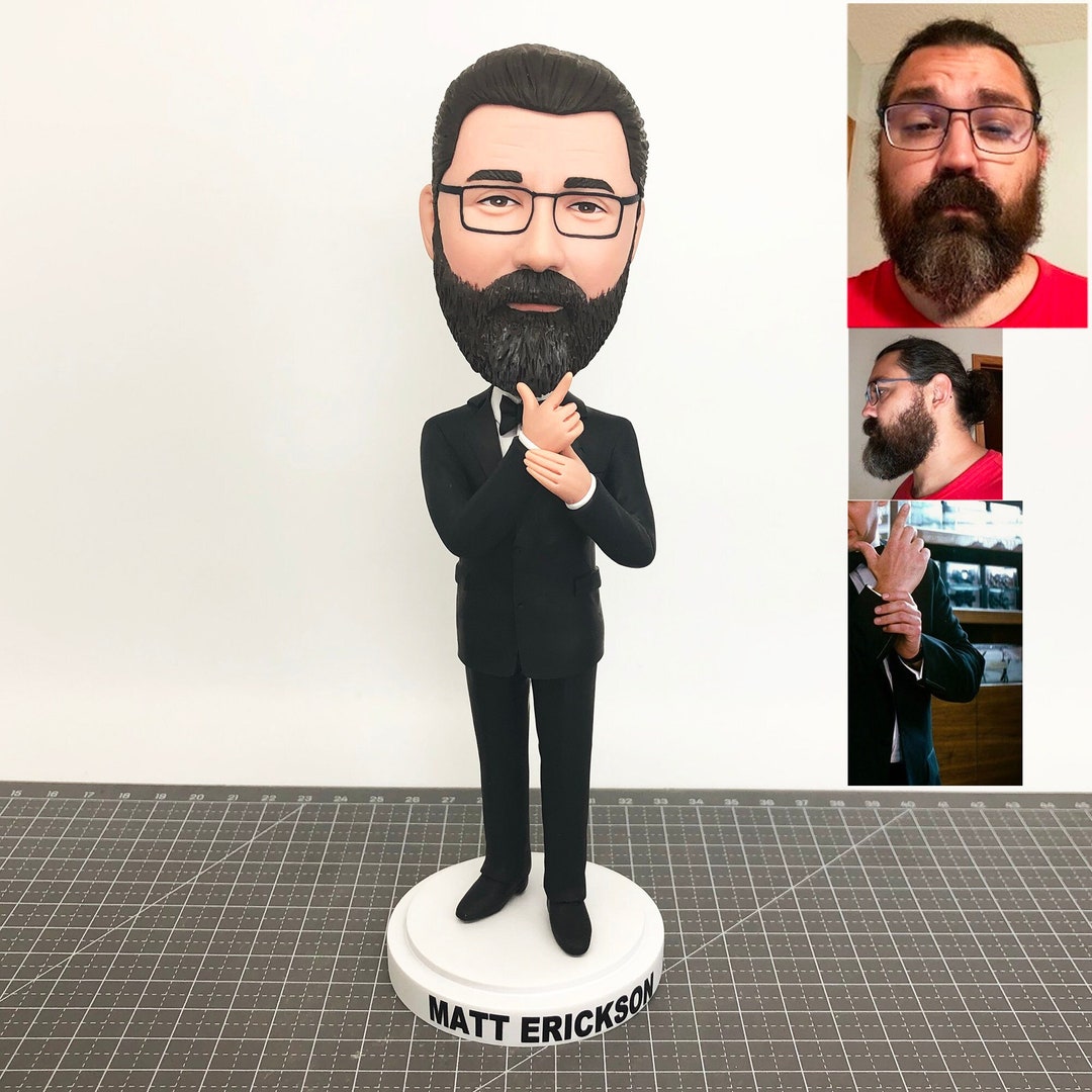 Custom Bobblehead as Boss Day Gifts, Father Day Gifts Custom Groomsmen ...