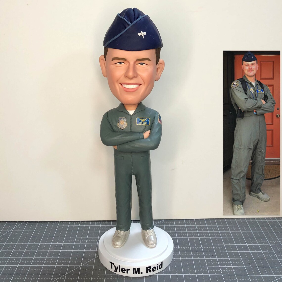 Custom Soldier Bobblehead, Military Officer, Police Officer Bobblehead ...
