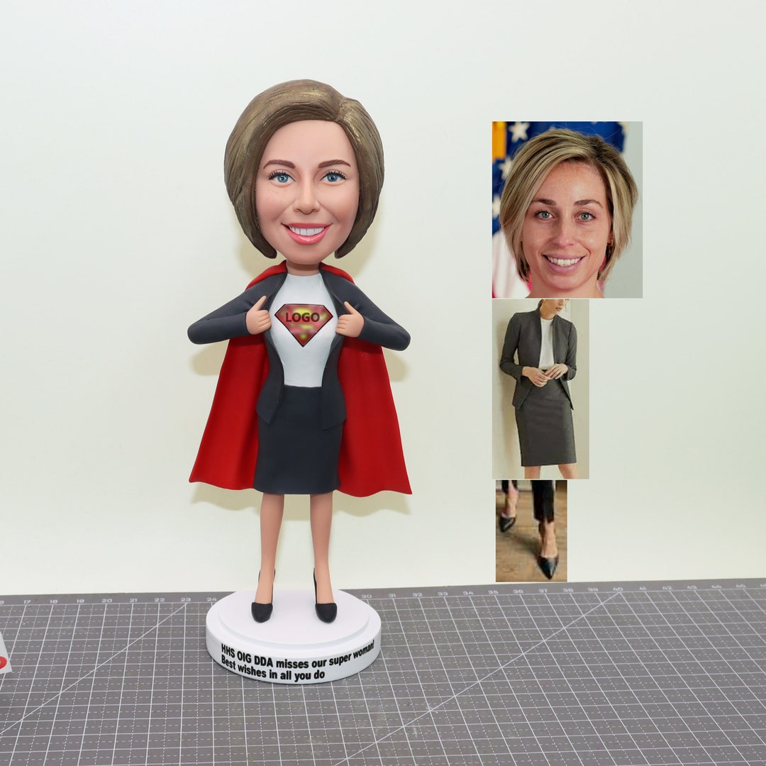Custom Heroine Bobbleheads, Custom Superhero Figurines, Design Your Own ...