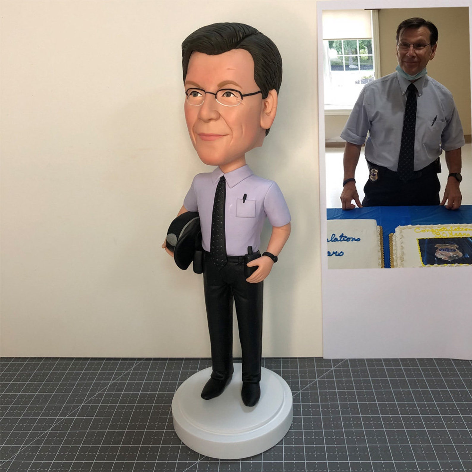 Custom Policeman Bobbleheads Custom Bobble Head Police - Etsy