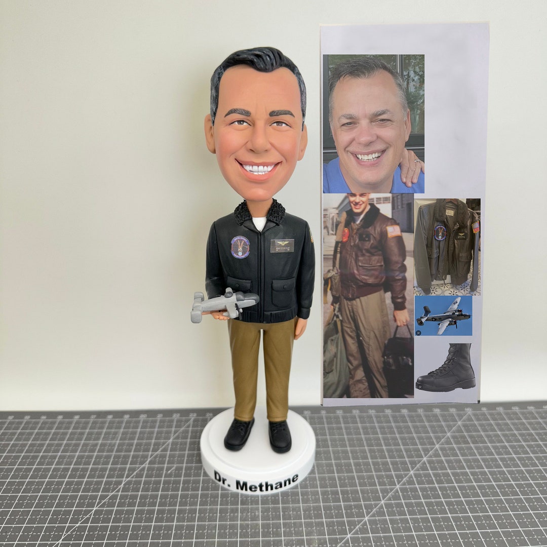 Custom Air Force Bobbleheads, Custom Aircraft Captain Bobblehead ...