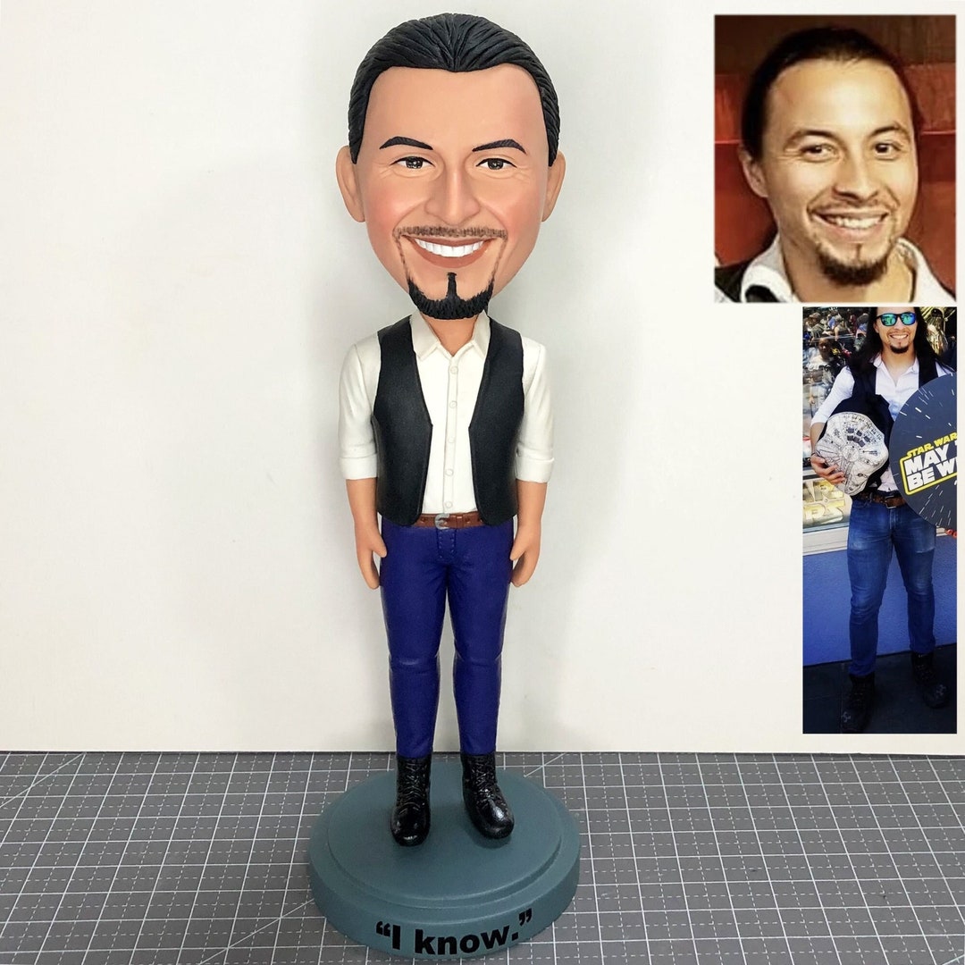 Custom Bobbleheads Figurine, Personalized Birthday Gifts for Men ...