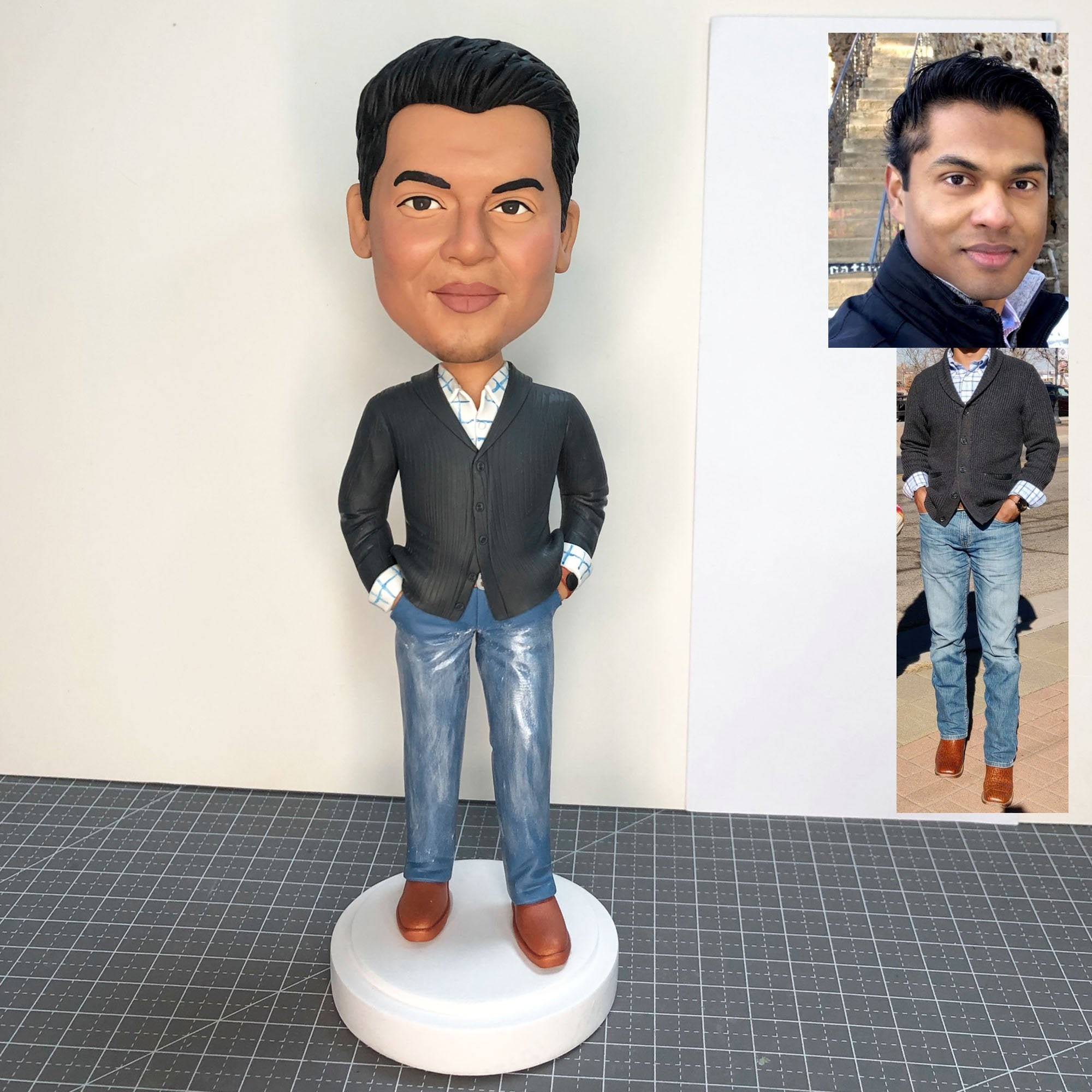 Custom Man Bobblehead Personalized Birthday Gift for | Etsy