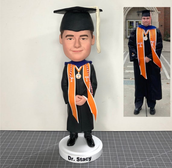 Custom Student Bobblehead Personalized Graduation Bobblehead - Etsy