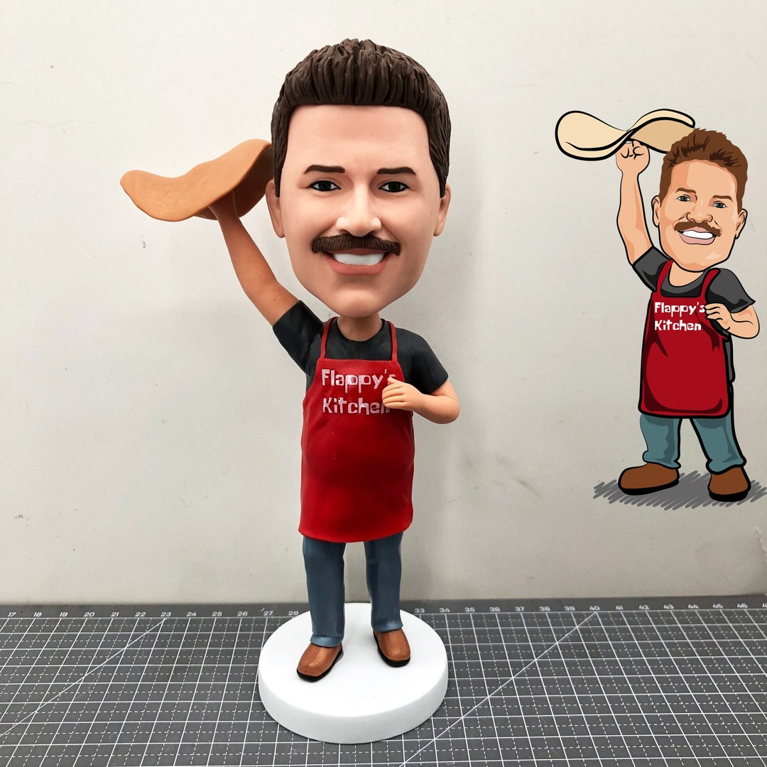 Customize Your Own Cartoon Doll, Custom Bobbleheads Chef Making India ...