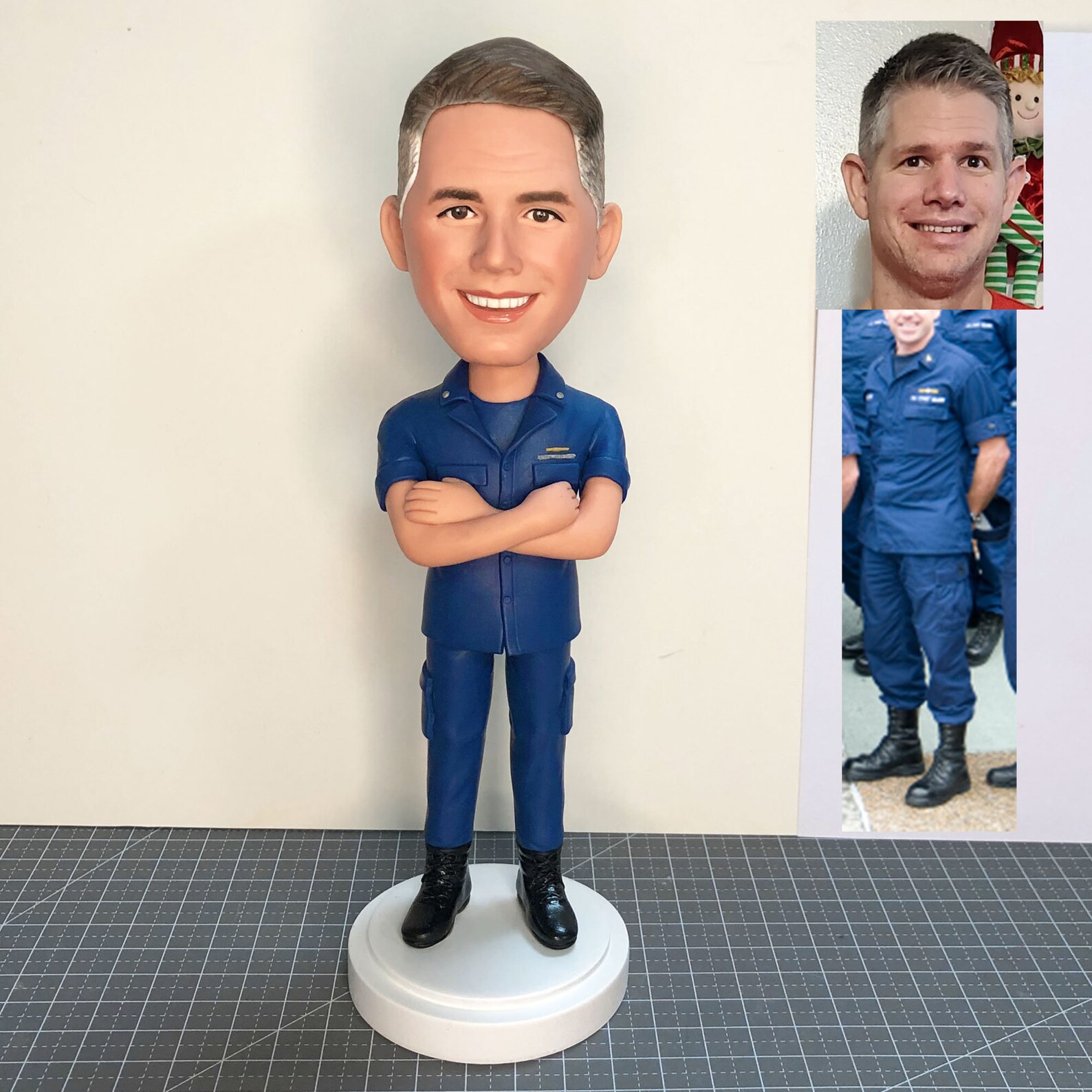 Custom Officer Bobblehead, Custom Soldier Bobblehead, Custom Military ...