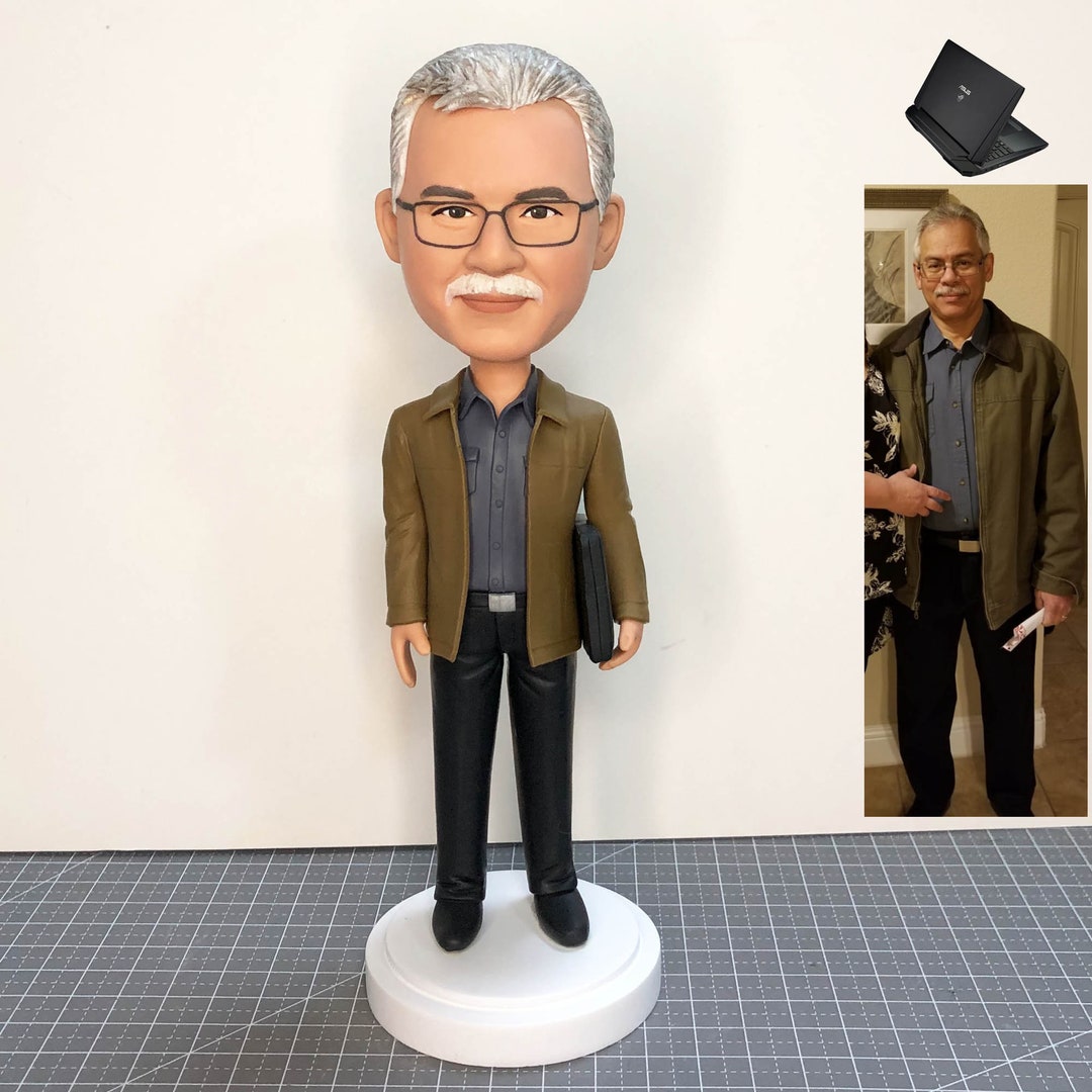 Custom Old Man Bobbleheads, Personalized Father's Day Gifts, Unique ...
