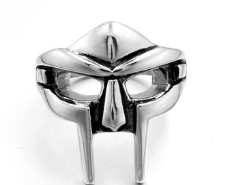 MF Doom Stainless Steel Ring - Etsy