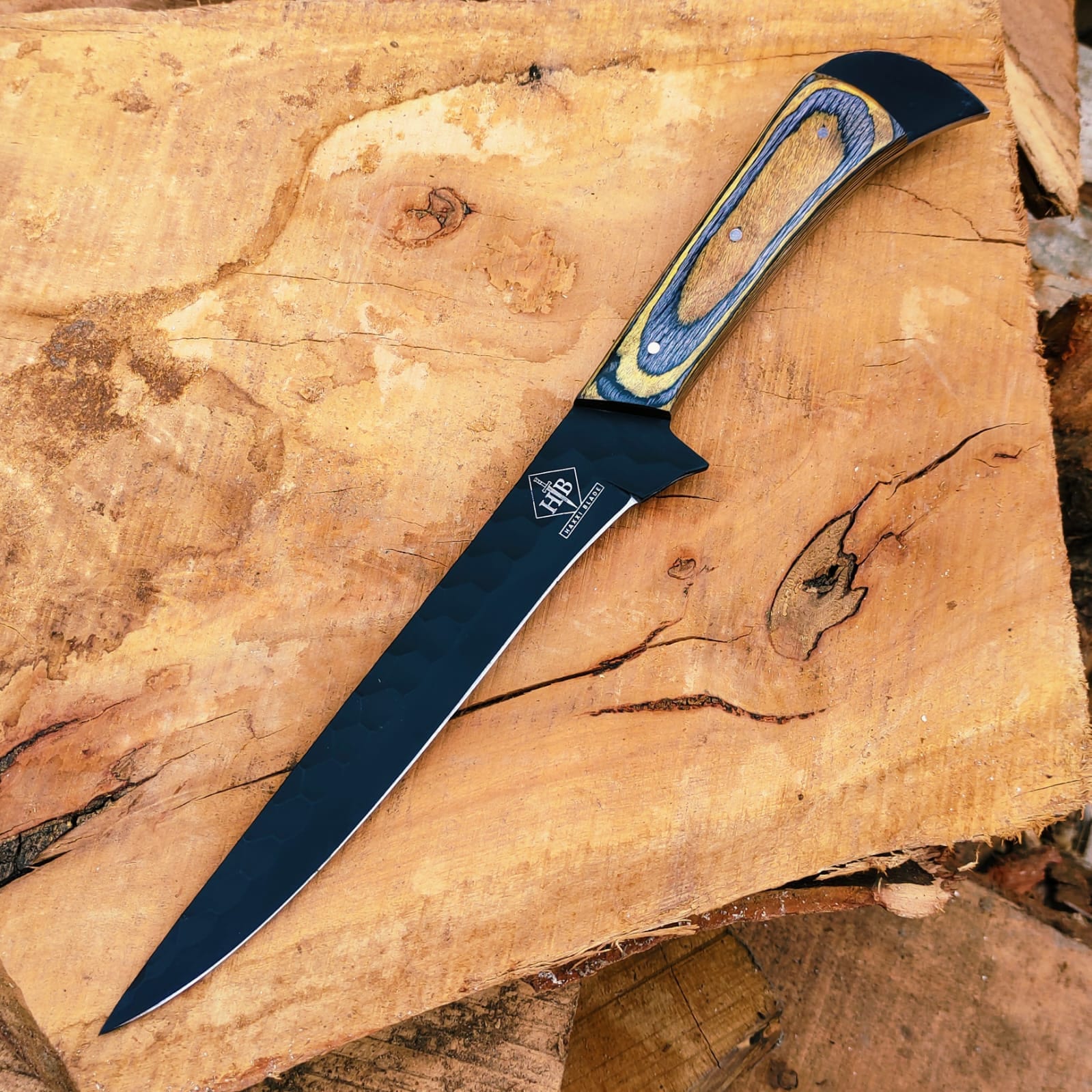 Personalized FISHING KNIFE & SHEATH Knive Custom Engraved Valentines ...