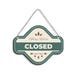 Open Signs Double Sided Open Closed Sign Business Open Sign With Metal ...